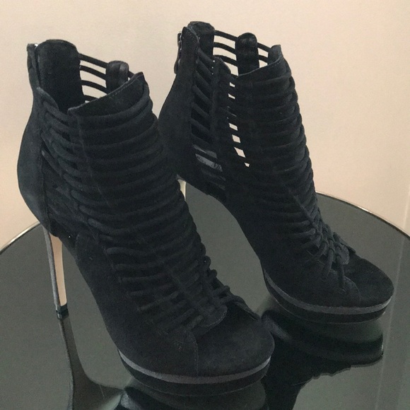 MIA | Shoes | New Mia Limited Edition Black Suede Booties 75m | Poshmark